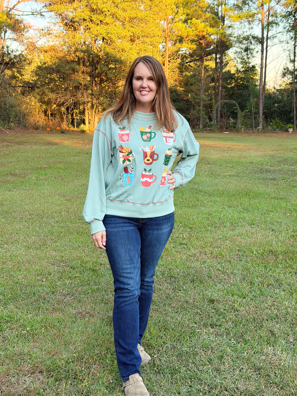 Holiday Top – Marigold + Mule Clothing Boutique