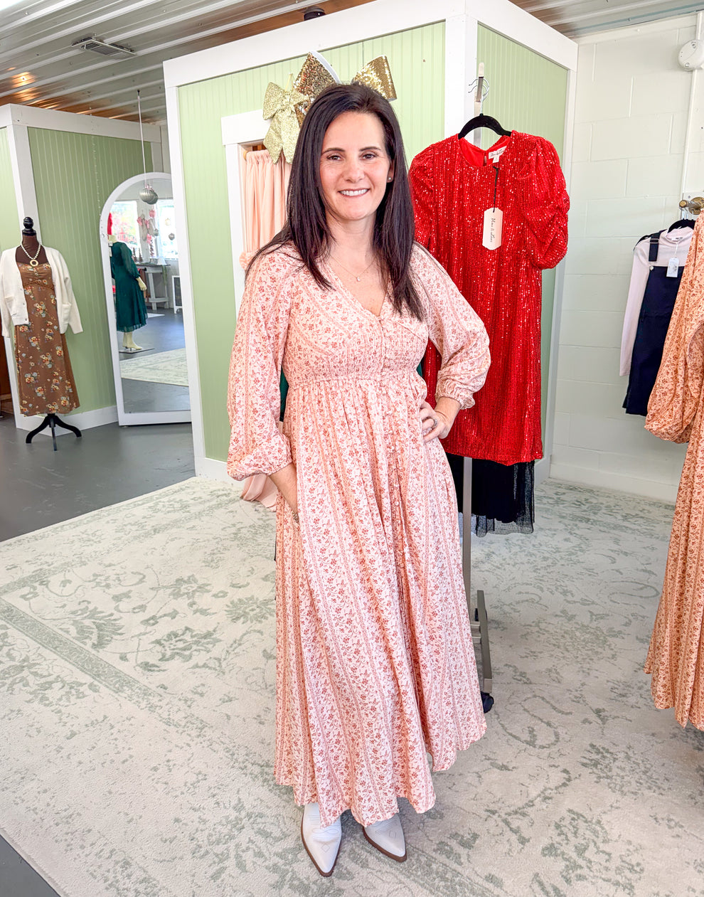 Clay Dress – Marigold + Mule Clothing Boutique