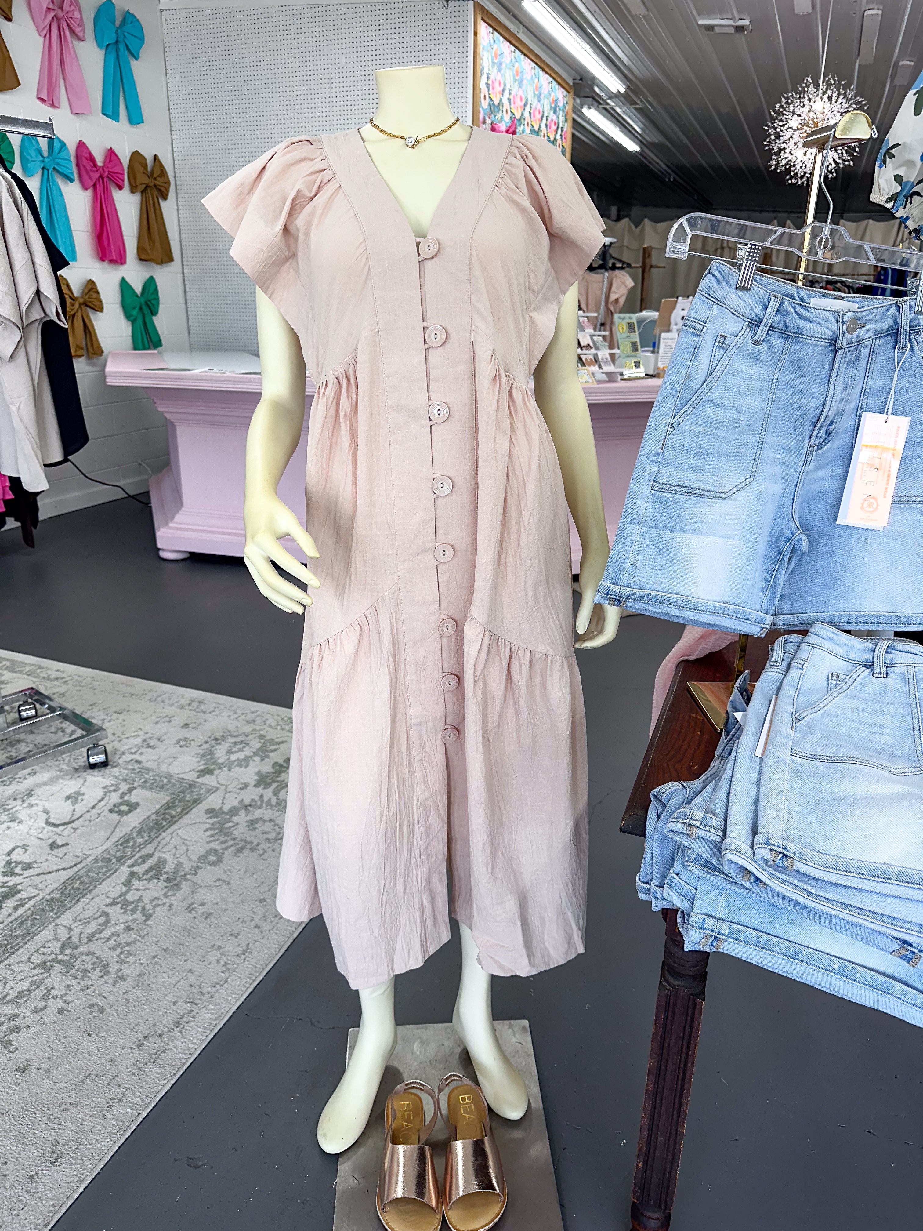 Anya Dress – Marigold + Mule Clothing Boutique